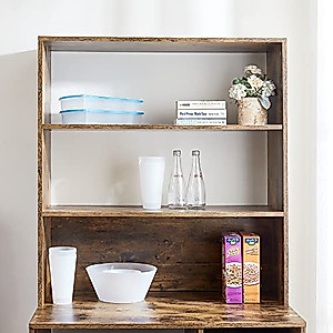 Yak About It® Dorm Station Top Shelf - Dark Wood