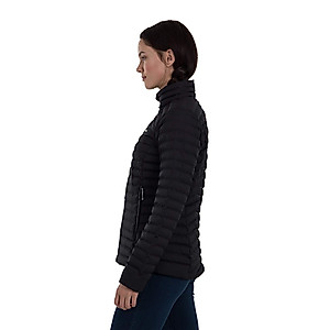 Berghaus Women's Standard Puffer Insulated Jacket Water Repellent Nula, Non-Hooded Jet Black