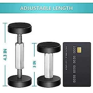 Neatbuddy Adjustable Headboard Stoppers,Bed Frame Anti Shake Tool,headboard stabilizer,Bed Stopper for for Room Wall, Beds, Cabinets, Sofas (2.75-4.1 inch)