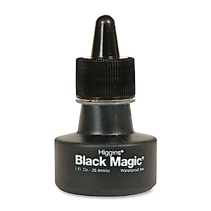 SAN44011 - Sanford Higgins Black Magic Waterproof Drawing Ink