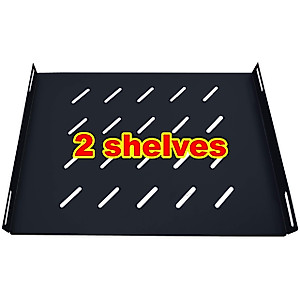 Sysracks - Server Rack – Wall Mount Rack - Locking Cabinet for Network - Electronics - Security - Audio - Video - AV Equipment - Data Rack - Legs/Power Strip/Shelf/Fan - 24-Inch Deep Sysracks… (18U)