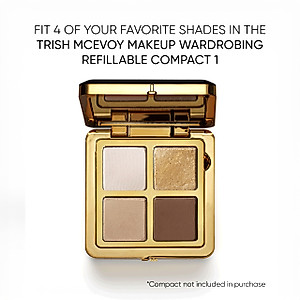 Trish McEvoy Glaze Eye Shadow Refill, White Peach, 0.04 OZ / 1.4 G