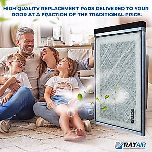 RAYAIR SUPPLY 16x20 Replacement Filter Pads Compatible with Pristine Air Cleaner 16x20 Refills (3 Pack) White