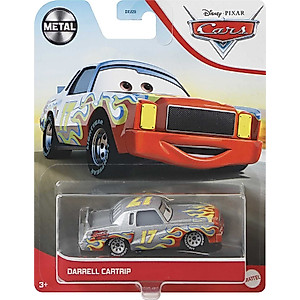 Disney and Pixar Cars Darrell Cartrip, Miniature, Collectible Racecar Automobile Toys Based on Cars Movies, for Kids Age 3 and Older