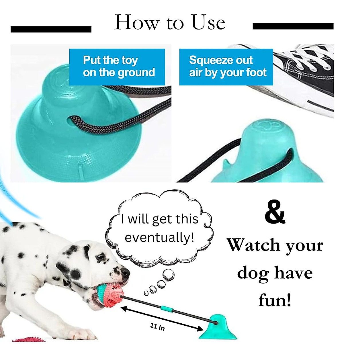 CharTess LLC Bundle -Interactive Dog Ball Combined with Bone-Shaped Chew Toy. Alleviate Separation Anxiety and Boredom, Puppy Teething Chew Toy, Toys to Improve Canine Dental Health