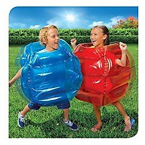 BANZAI: Bump N' Bounce Body Bumpers, A Game of Bumping & Bopping, 2 Bumpers Included in Red & Blue, Fun & Safe Cushion Inflatable Surface, For Ages 4 and up