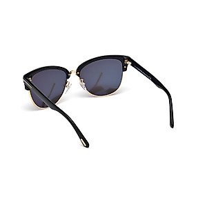 Tom Ford Fany Sunglasses in Shiny Black FT0368 01A 59
