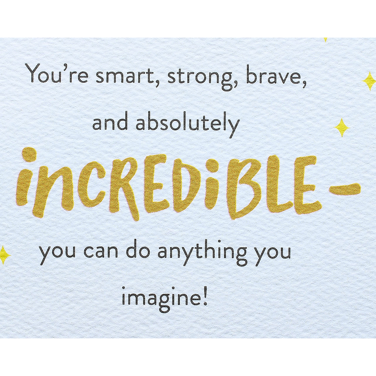 American Greetings Birthday, Friendship, or Congratulations Card (You Can Do Anything)