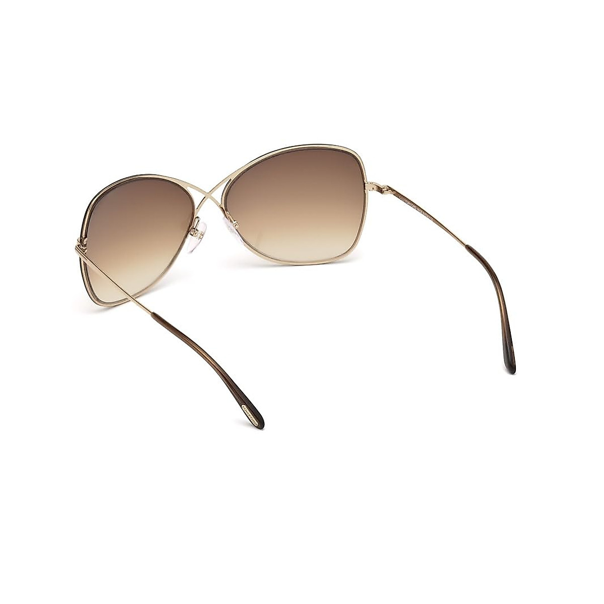 Tom Ford Butterfly Sunglasses TF250 Colette 28F Rose Gold FT0250