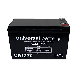 Universal Power Group UPG 12V 7AH Replacement Battery for ADT 477967