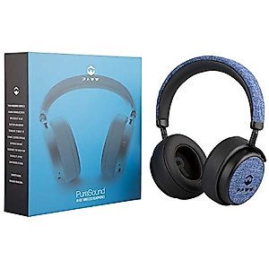 Paww PureSound Headphones - Over The Ear Bluetooth Fashion Headphones – Hi Fi Sound Quality Longer Playtime - for Calls Movies & More (Nautical Blue)