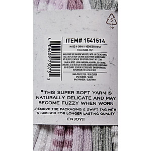 Lemon Women's Ankle Socks Powder Soft, 5-9.5 Shoe Size, 6 Pairs, White (1545592)