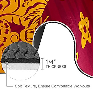 Yoga Mat, Yoga Mats for Home Workout, Workout Mat, Exercise Mats, Pilates Mat, Tiger Chinese Style 2022 New Year