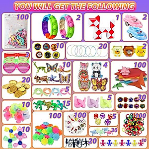880 PCS Party Favors for Kids Fidget Toys Bulk,Treasure Box Toys,Christmas Stockings Stuffers,Goodie Bags Stuffers,Pinata Stuffers,Treasure Chest Prizes,Prize Box Toys,Bulk Prize for kids Classroom