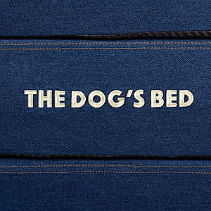 The Dog’s Bed Orthopedic Memory Foam Dog Bed, XXL Blue Denim54x36, Pain Relief for Arthritis, Hip & Elbow Dysplasia, Post Surgery, Lameness, Supportive, Calming, Waterproof Washable Cover
