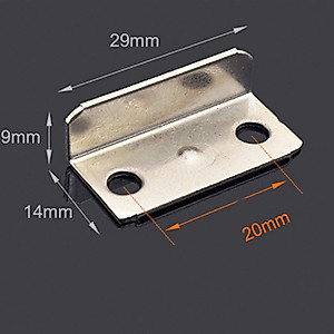 Cabinet Drawer Lock,Mailbox Lock, Model CT-138-22,for Fixing Important Documents and Drawers ((Hole Diameter 0.75inch/19MM), Suitable for Door Panels with A Thickness of 17 mm-22 mm. 2 PCS 【Golden】