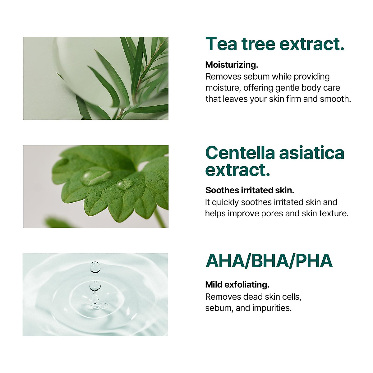 SOME BY MI AHA BHA PHA 30 Days Miracle Acne Clear Body Cleanser - 13.5Oz, 400ml - Mild Exfoliating Daily Acne Body Wash for Acne Prone Skin - Deep Cleanses Back Acne and Sebum - Korean Skin Care