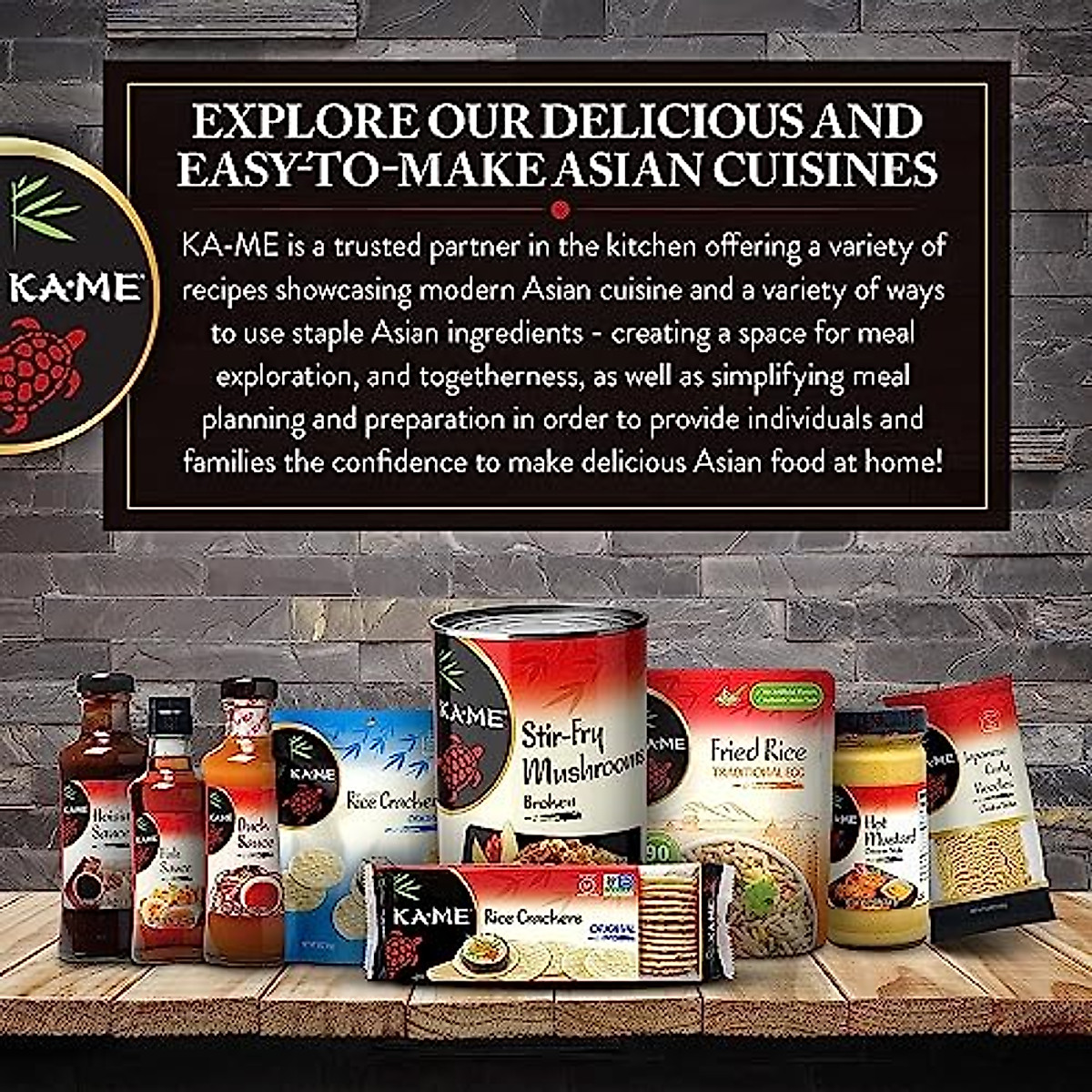 KA-ME Duck Sauce - Tangy and Flavorful Asian Dipping and Cooking Sauce, Authentic Ingredients, No Preservatives, No MSG - Use For Marinade, Dipping,Cooking, BBQ, Meats, Seafood and Vegetables - 8.5 oz (Pack of 2)