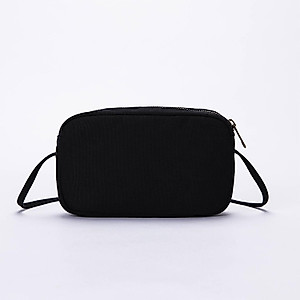 YONBEN Womens Crossbody Bag Small Shoulder Handbags Ladies Designer Satchel Purse (Black, S)