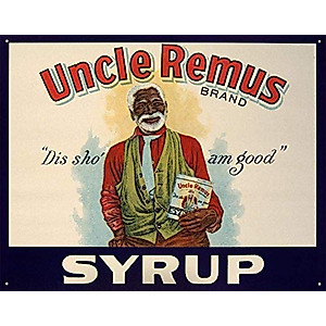 9Ginkgo& Uncle Syrup Retro Vintage Tin Sign TIN Sign 8 x 12 INCH