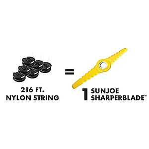 Sun Joe SB601RB-3PK sharper Blade, 3-Pack, Yellow