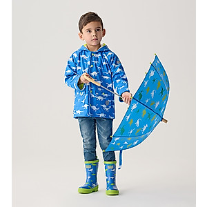 Hatley Kids Printed Umbrellas, Dinosaur Menagerie, One Size