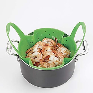 OXO Good Grips Silicone Steamer Green Medium