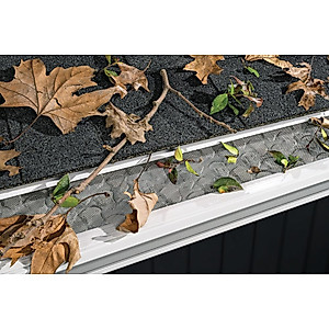 HydroShield Snap Fit Gutter Guard Sample (6in.)