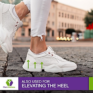 Foam Heel Cushion Pad 1/2" Non Adhesive - Foot Pain Relief - 4 Pairs