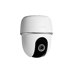 Lorex Pan & Tilt Indoor Security Camera, Wireless 2K WiFi Camera with Person Detection, Two-Way Talk and Smart Home Compatibility, 16GB MicroSD, 1 Camera
