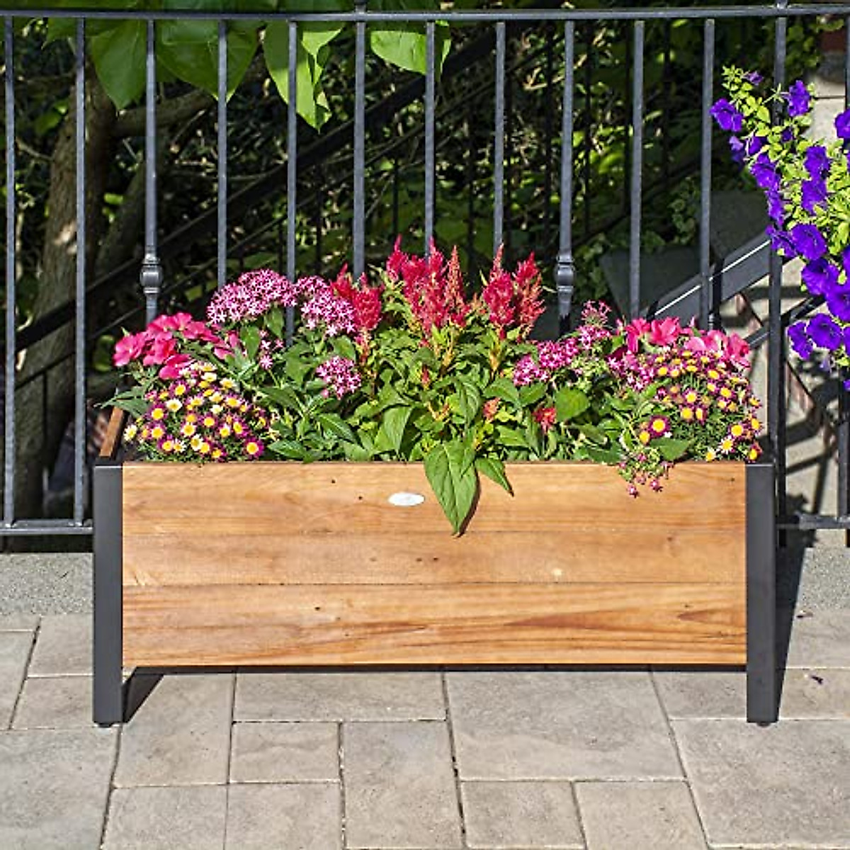Grapevine 11973LU MO Urban Garden Planters, Brown,Rectangle