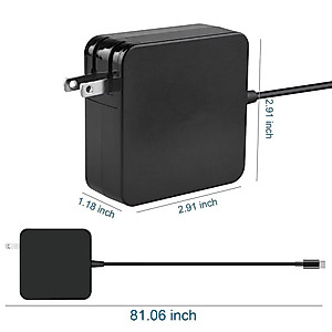 Digipartspower AC Adapter Compatible with Dynabook Portege X40-J X40-J1431 X40-J1437 X40L-K USB-C Power PSU