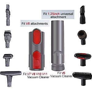 KINW Flexible Extension Hose for Dyson V8 V7 V10 V11 Vacuum Cleaner with Quick Release Converter Adapter