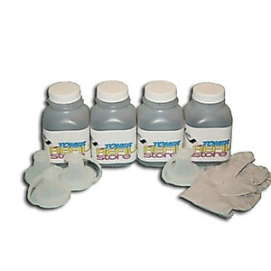 Toner Refill Store ™ 4 Pack Black Toner Refill for Brother TN-350 TN350 HL-2040 HL-2070N DCP-7020 DCP-7025 MFC-7225N