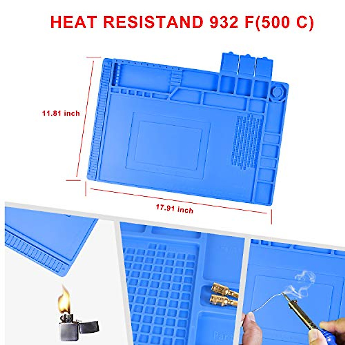 Precision Screwdriver Set Computer Repair Kit, 128 In 1 DIY Repair Tools with Anti Static Mat, ESD Wrist Strap, Magnetic Screw Driver Kit for Phone/Mac/Pad/Laptop/PC/Xbox/PS4/Nintendo Switch/Watch