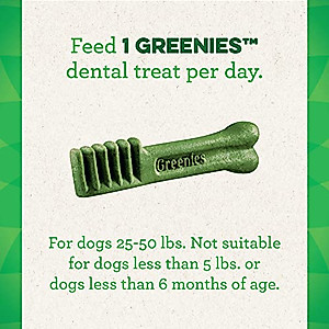 Greenies Regular Natural Dental Care Dog Treats, 36 oz. Variety Pack, 3 Packs of 12 oz. Treats