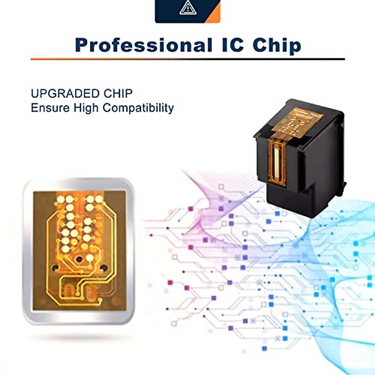 Ankink Compatible Ink Cartridge Replacement for HP 564XL 564 XL Combo Pack for Photosmart 5510 5520 6520 7510 7520 Premium C309A C410A Printer 2 Pack 2 Black