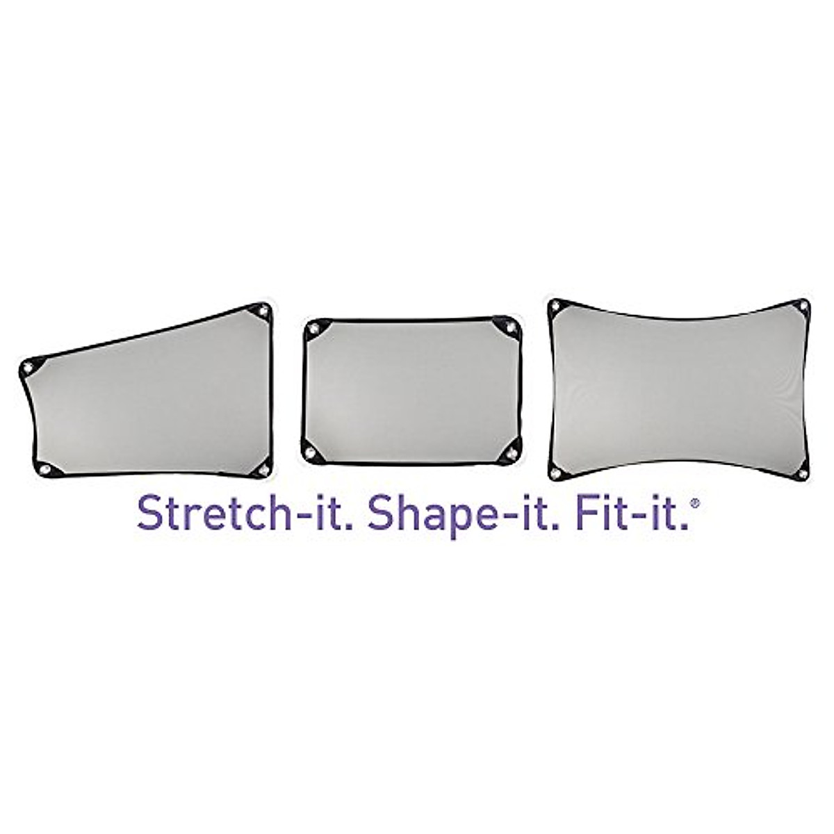 Dreambaby Adjusta-Car Stretch-It Shape-It Fit-It Door Window Sun Visor Cover Screen Shade Cling UV Ray Protection (1 Pack)