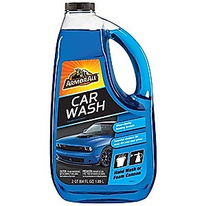 Car Wash Soap by Armor All, Foaming Car Wash Supplies, 64 Fl Oz
