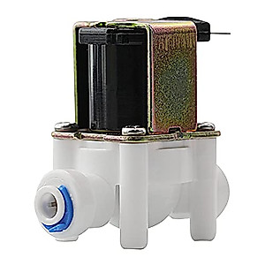 DIGITEN 24V 1/4" Inlet Feed Water Solenoid Valve for RO Reverse Osmosis Pure System
