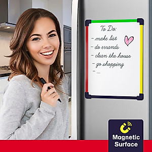 ScribbleDo Magnetic Dry Erase Board for Kids Whiteboard 9”x12” Includes White Board for Kids Writing Learning & Drawing Art Educational Kids Toy