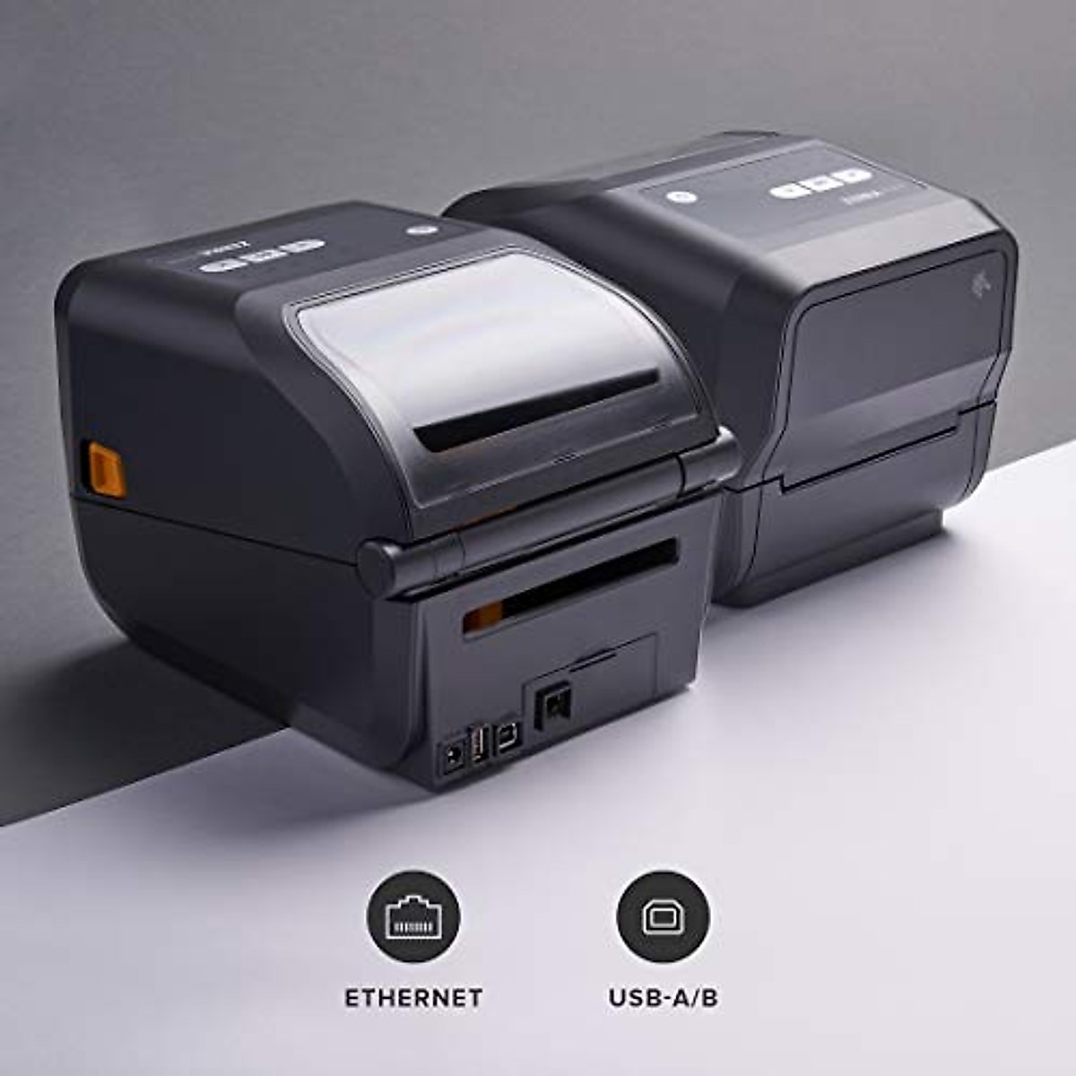ZEBRA ZD420t Thermal Transfer Desktop Printer 203 dpi Print Width 4 in Bluetooth Ethernet USB ZD42042-T01E00EZ