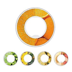 Hqroidd Fruit Scent Pods for Water Bottle Flavor Pod Water Bottles Caps Fruits Scent Sports Water Cup Rings Outdoor Sport