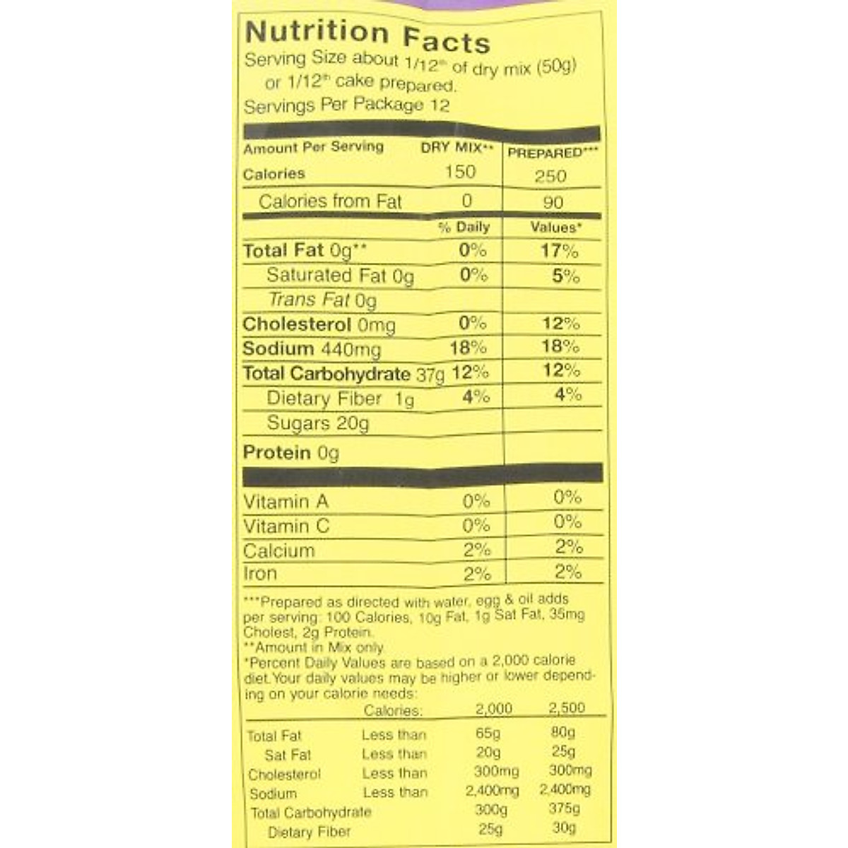 Pamelas Classic Vanilla Cake Mix, 21 oz