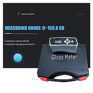 Tint Meter, High Precision 0~150.0 GU Gloss Meter Digital Glossmeter Paint Ink Metal Photometer Tile Stone Bamboo Paper Plastic Glossmeter,Color Sensor