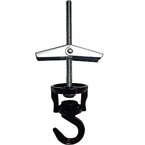 Swivel Hook Hangers, Multi-functional for Hanging, Screws and Anchors Included, 2 Sets Per Pack (Oil Rubbed Bronze)