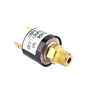 90-120 PSI Heavy Duty Air Compressor Pressure Control Switch Valve