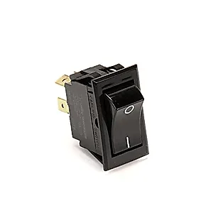 Norlake 111018 On-Off Rocker Switch, 20 Amp, 240 Volt