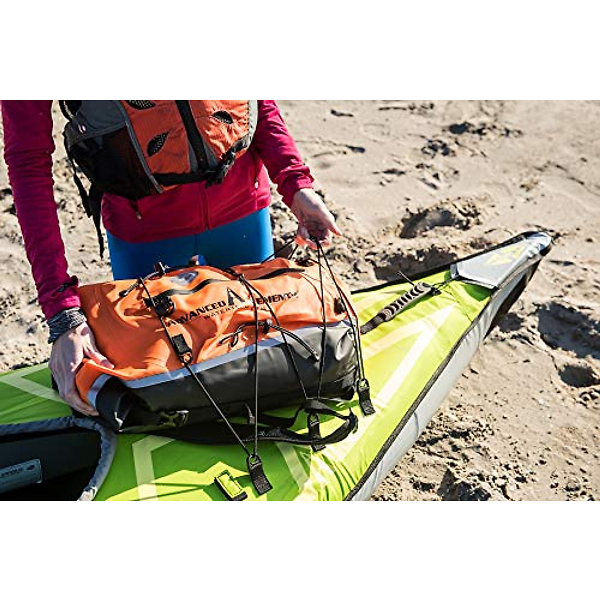 Advanced Elements Backpack/Cargo Bag, Orange, 30 L