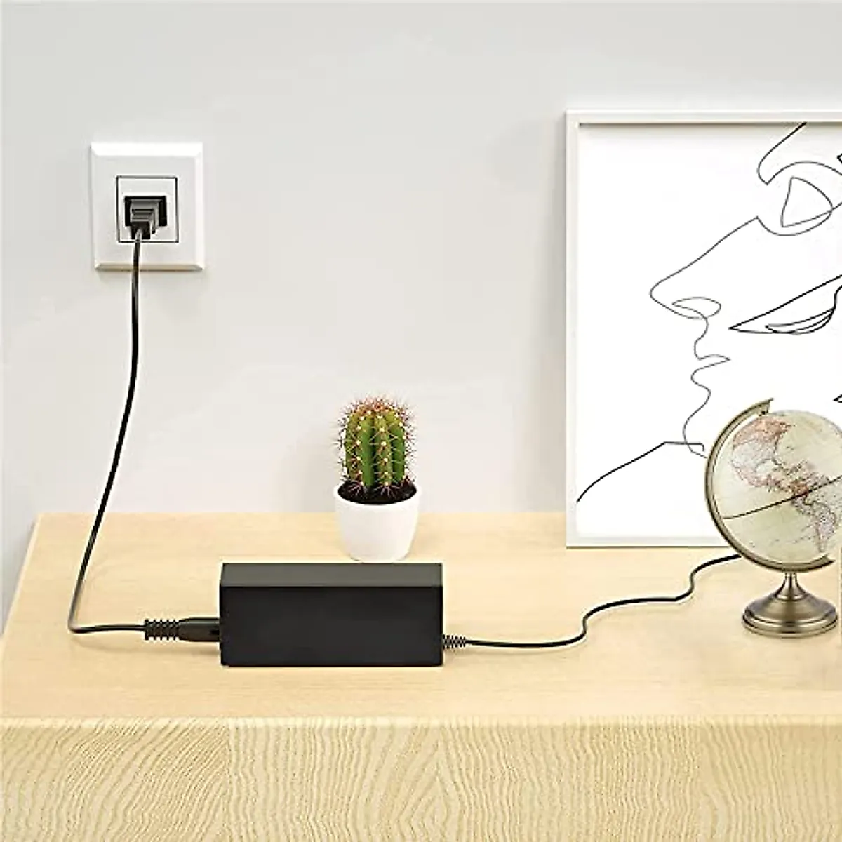 Nuxkst AC/DC Adapter for Vizio Soundbar VSB200/VSB205/VSB210 / Vizio VSB200 VSB205 VSB210 Vizio VSB200 VSB205 VSB210 VSB206 VSB207 VSB200 VSB210WS VHT215 VHT510 P/N: 90012422801 Speaker Sound Bar